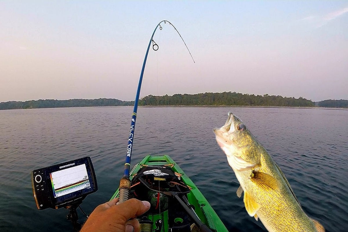How to fish from a kayak - WalleyeX®